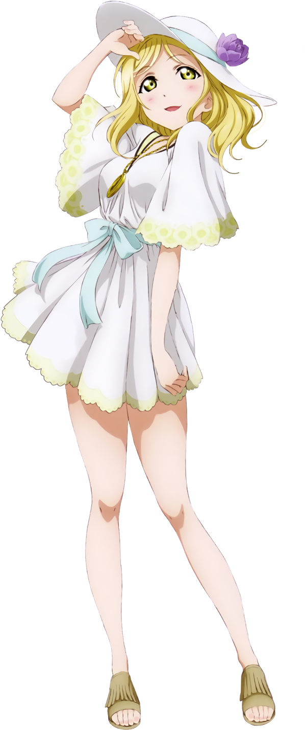 Original) Loading Ohara Mari - Love Live Mari Cards Transparent Clipart ...