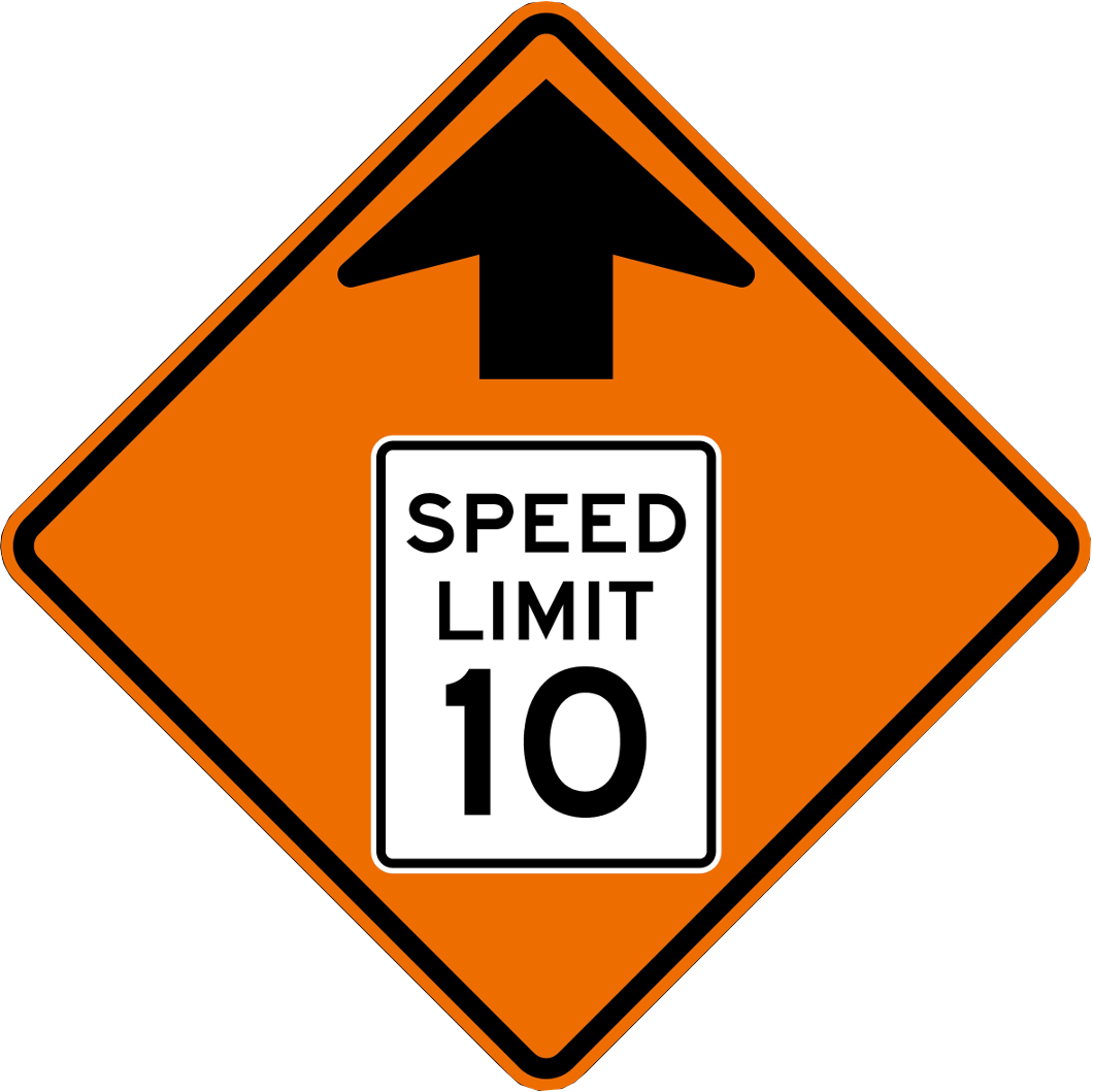 Speed Limit Sign Clipart - Large Size Png Image - PikPng