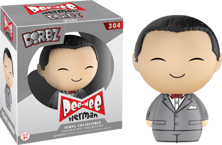 Peewee Herman Dorbz Vinyl Figure - Funko Clipart - Large Size Png Image - PikPng