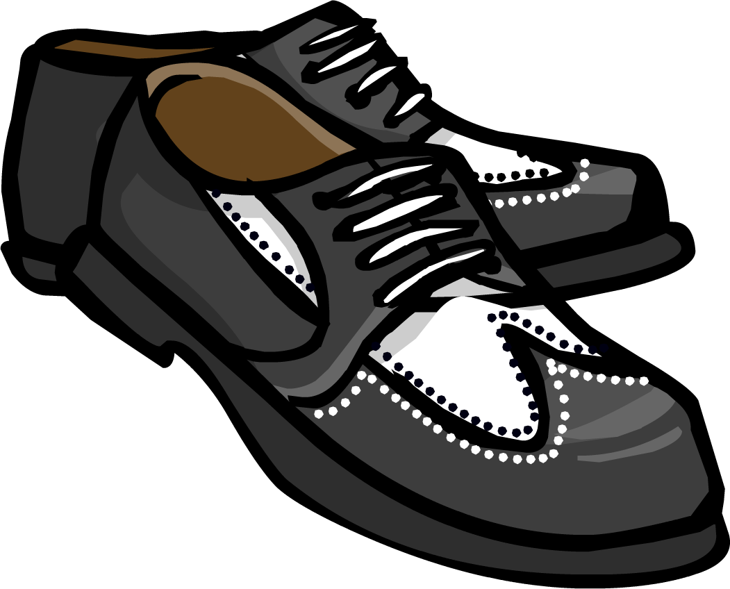 1051 X 848 4 - Black Shoes Cartoon Png Clipart - Large Size Png Image ...