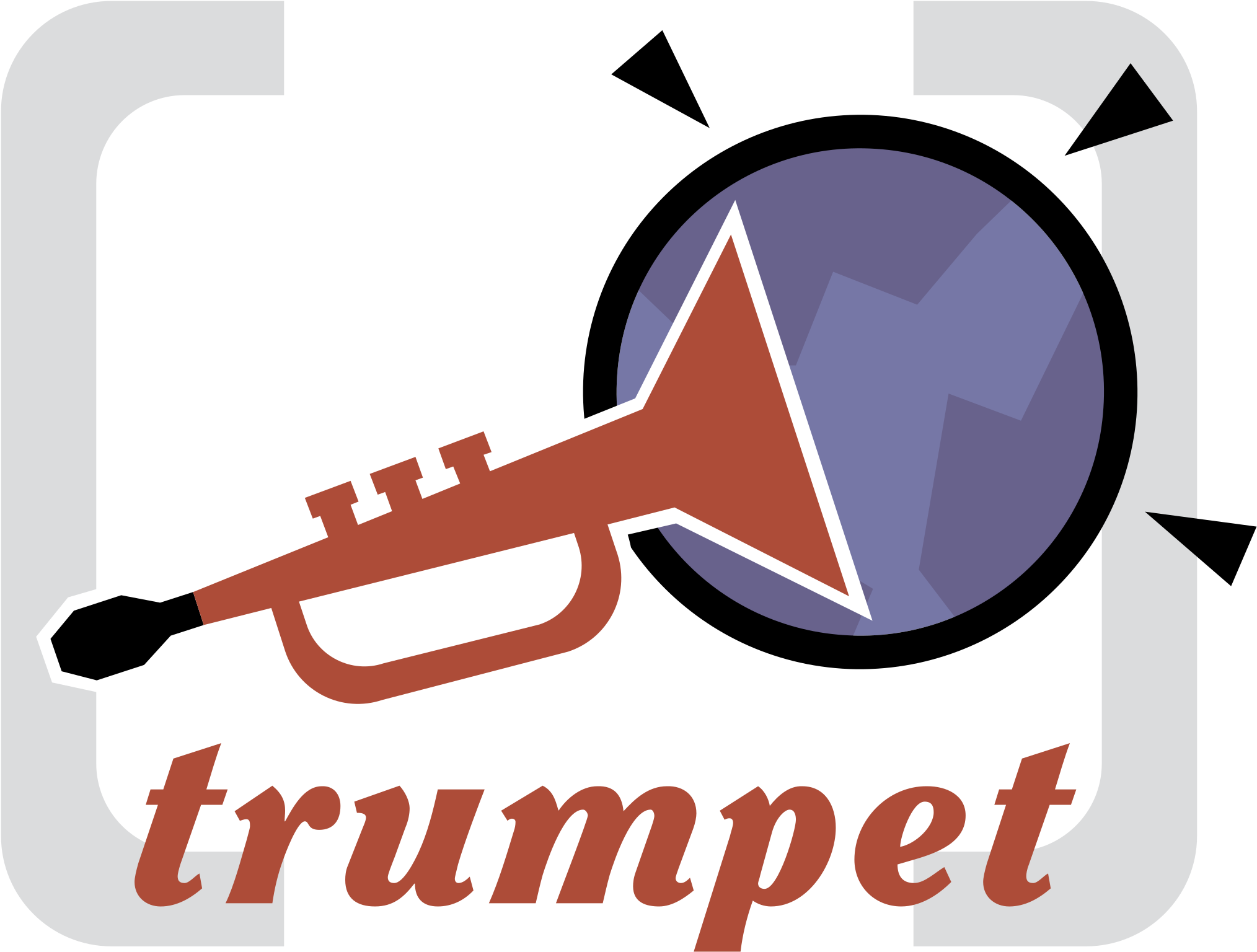 Trumpet Logo Png Transparent Clipart - Large Size Png Image - PikPng
