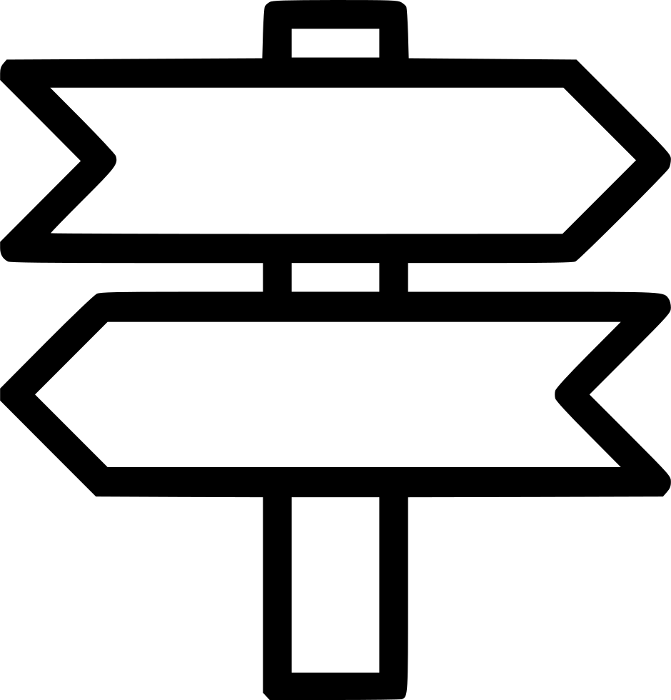 Jpg Transparent Library Sign Png Icon Free Download - Sign Post Svg ...