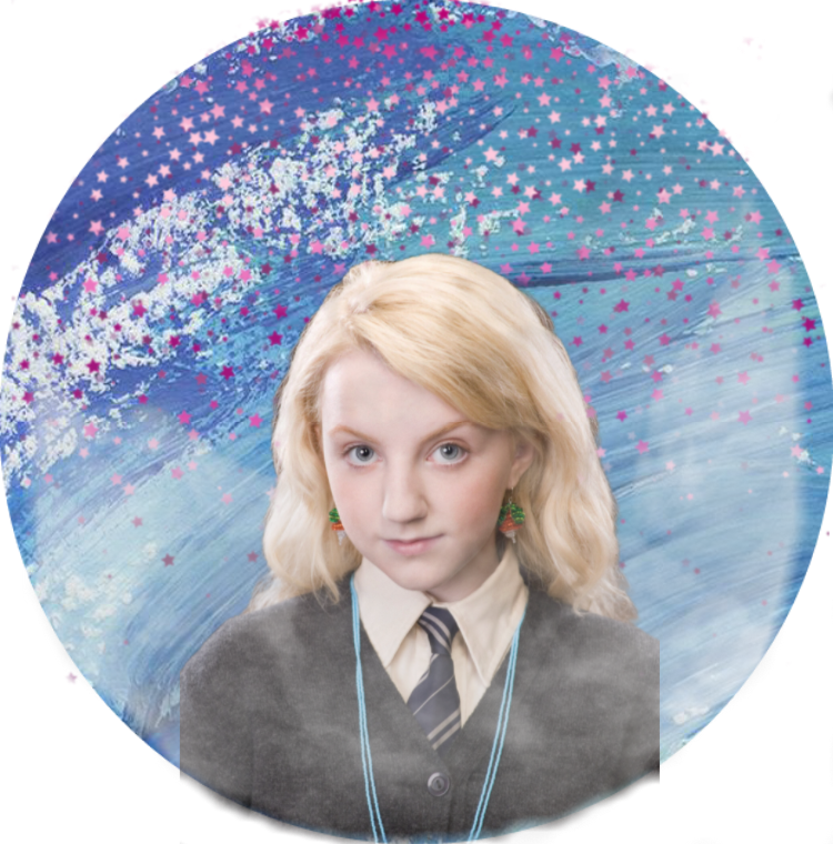Luna Sticker - Harry Potter Luna Lovegood Clipart - Large Size Png ...