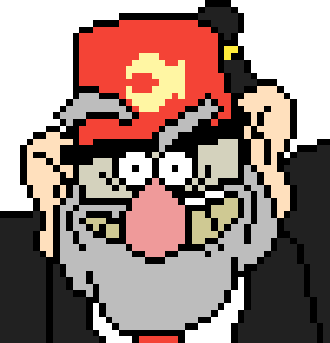 Grunkle Stan Pixel Art Clipart - Large Size Png Image - PikPng