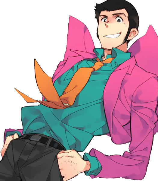 Lupin The Iii - Cartoon Clipart - Large Size Png Image - PikPng