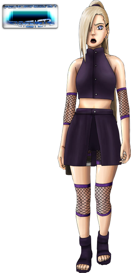 Ino Yamanaka Photo Ino16 - Ino Render Clipart - Large Size Png Image ...