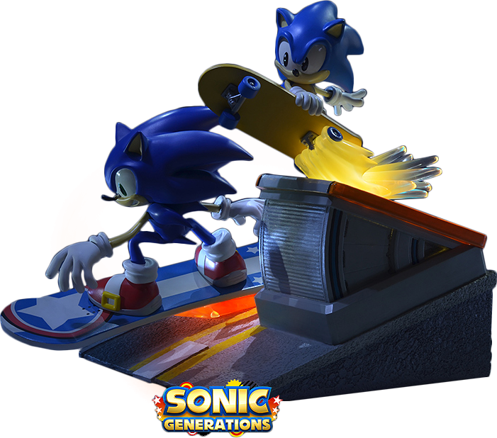 Sonic The Hedgehog - Sonic Generations Clipart - Large Size Png Image ...