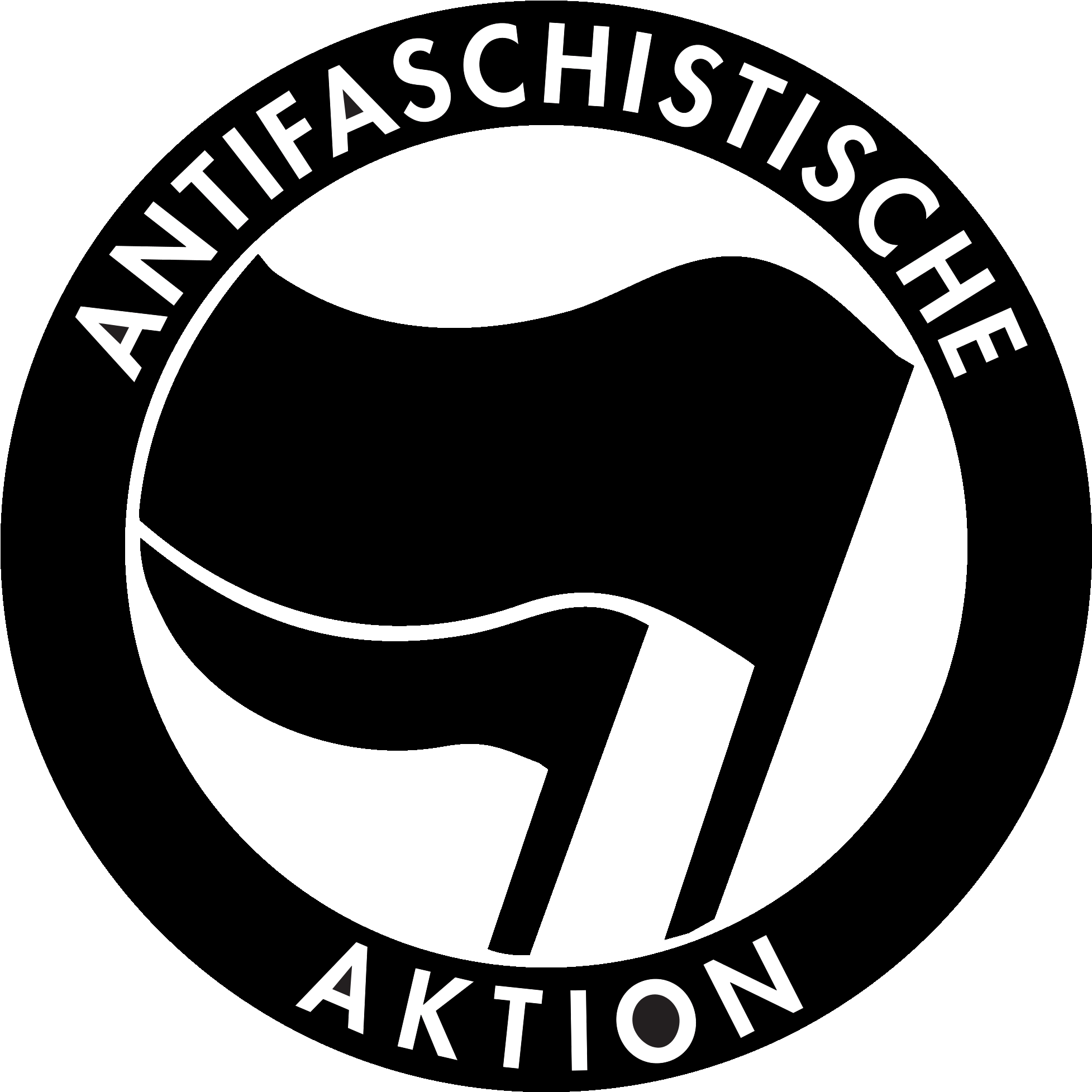 Antifa Logo - Antifa Logo Black And White Clipart - Large Size Png ...