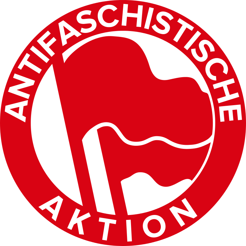 Original Antifa Logo - Antifaschistische Aktion Original Clipart ...