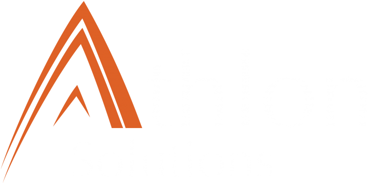 Cropped Athlon Logo White Color - Athlon Solutions Clipart - Large Size ...