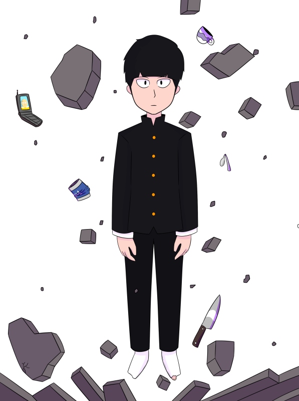 "your Life Is Your Own" Shigeo Kageyama De Mob Psycho - Formal Wear ...