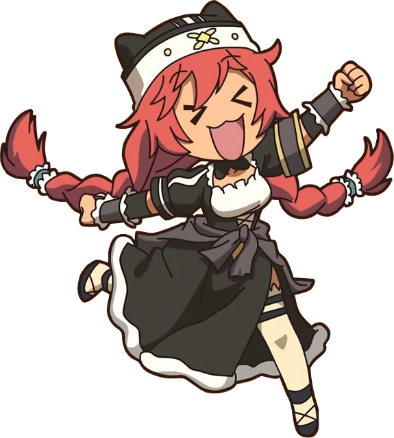 Genki Character, - Overlord Anime Chibi Clipart - Large Size Png Image ...