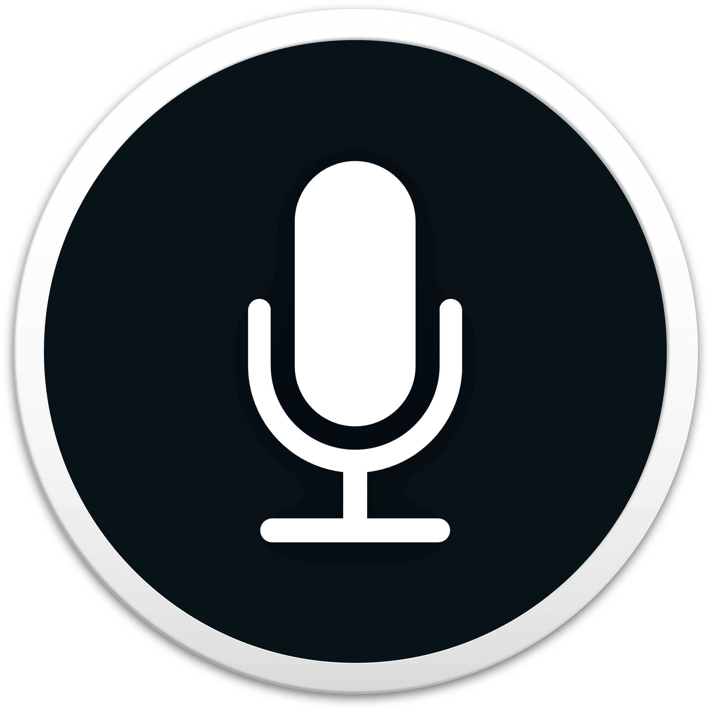 Download Dark Siri Icon To Go With Dark Mode - Transparent Siri Icon ...