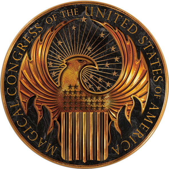 Macusa Insignia - Les Animaux Fantastiques Macusa Clipart - Large Size ...