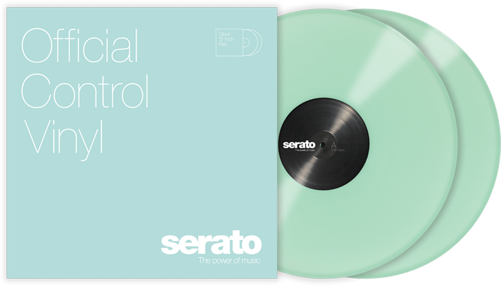 Serato 12" Standard Colours Vinyl Glow In The Dark - Serato Dj Intro ...