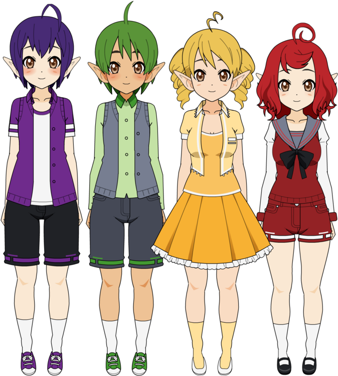 Teletubbies Anime , Png Download - Teletubbies Laa Laa Human Clipart ...