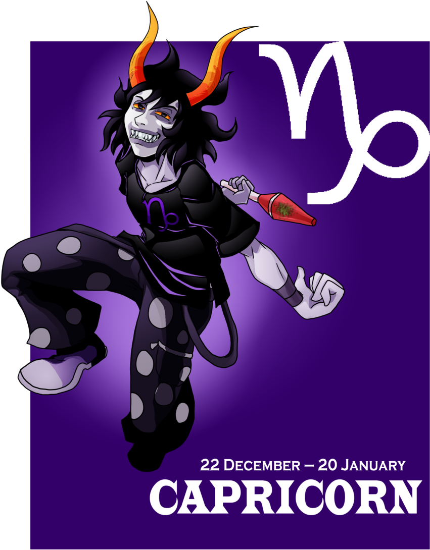 Homestuck Clipart Capricorn - Capricorn Homestuck - Png Download ...