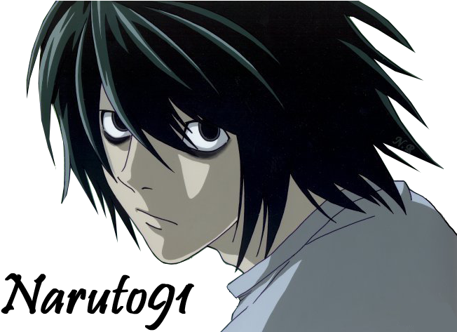 6753 Render L - L Death Note Clipart - Large Size Png Image - PikPng
