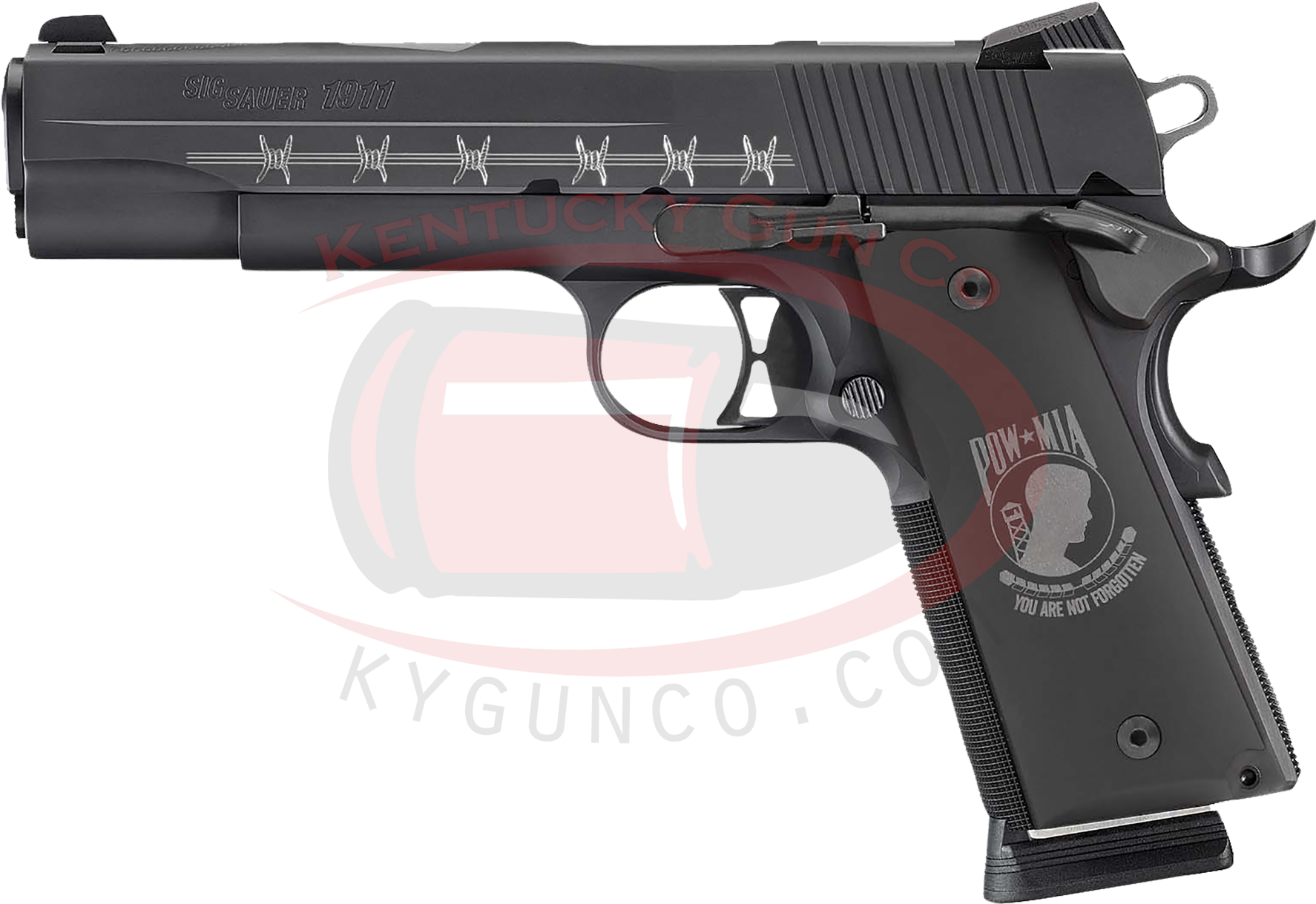 Sig 1911 Mia Pow Clipart - Large Size Png Image - PikPng