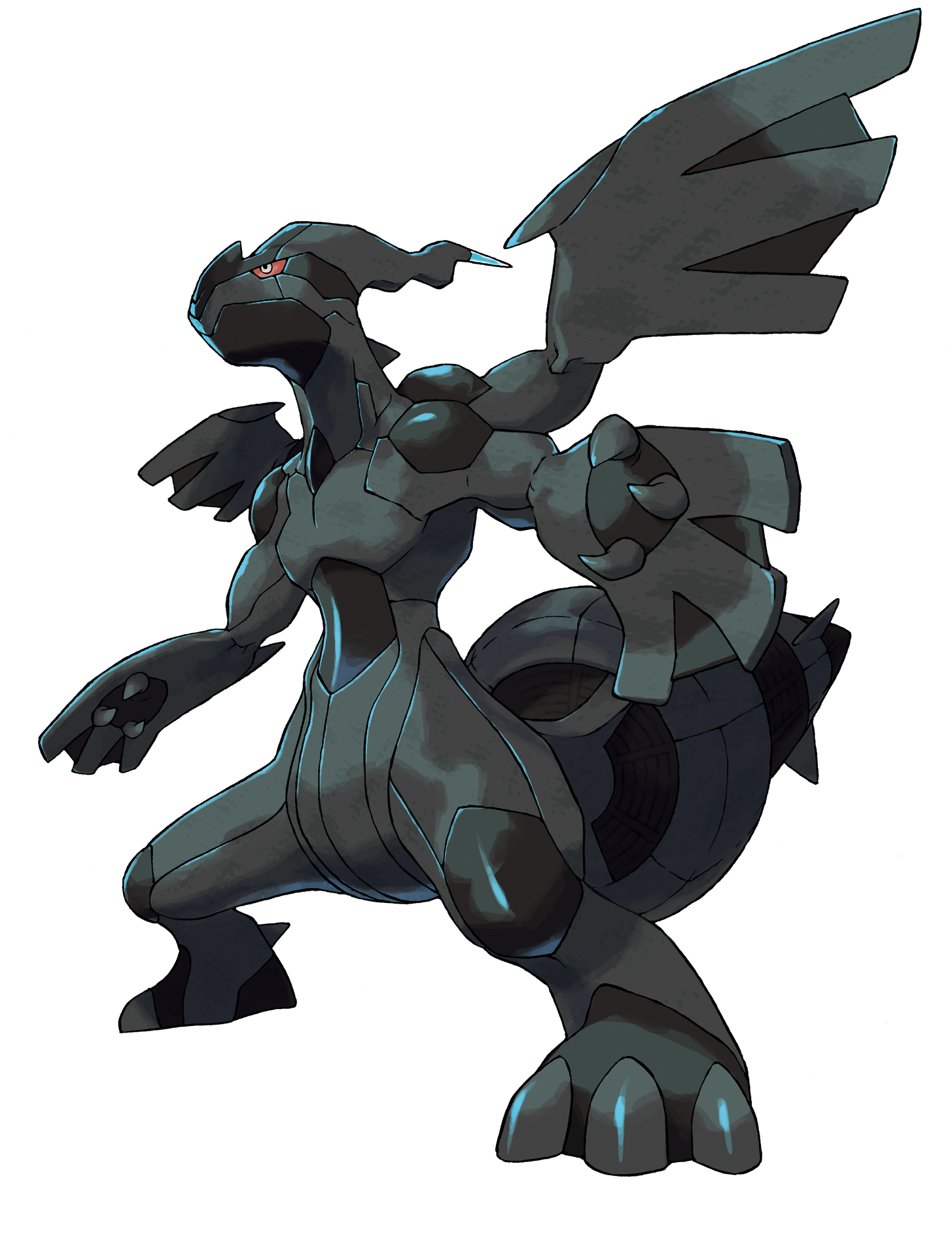 Zekrom - Pokemon Zekrom Clipart - Large Size Png Image - PikPng