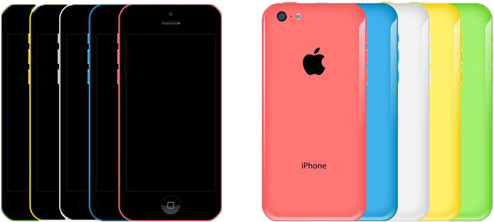 Iphone 5c - Iphone Clipart - Large Size Png Image - PikPng