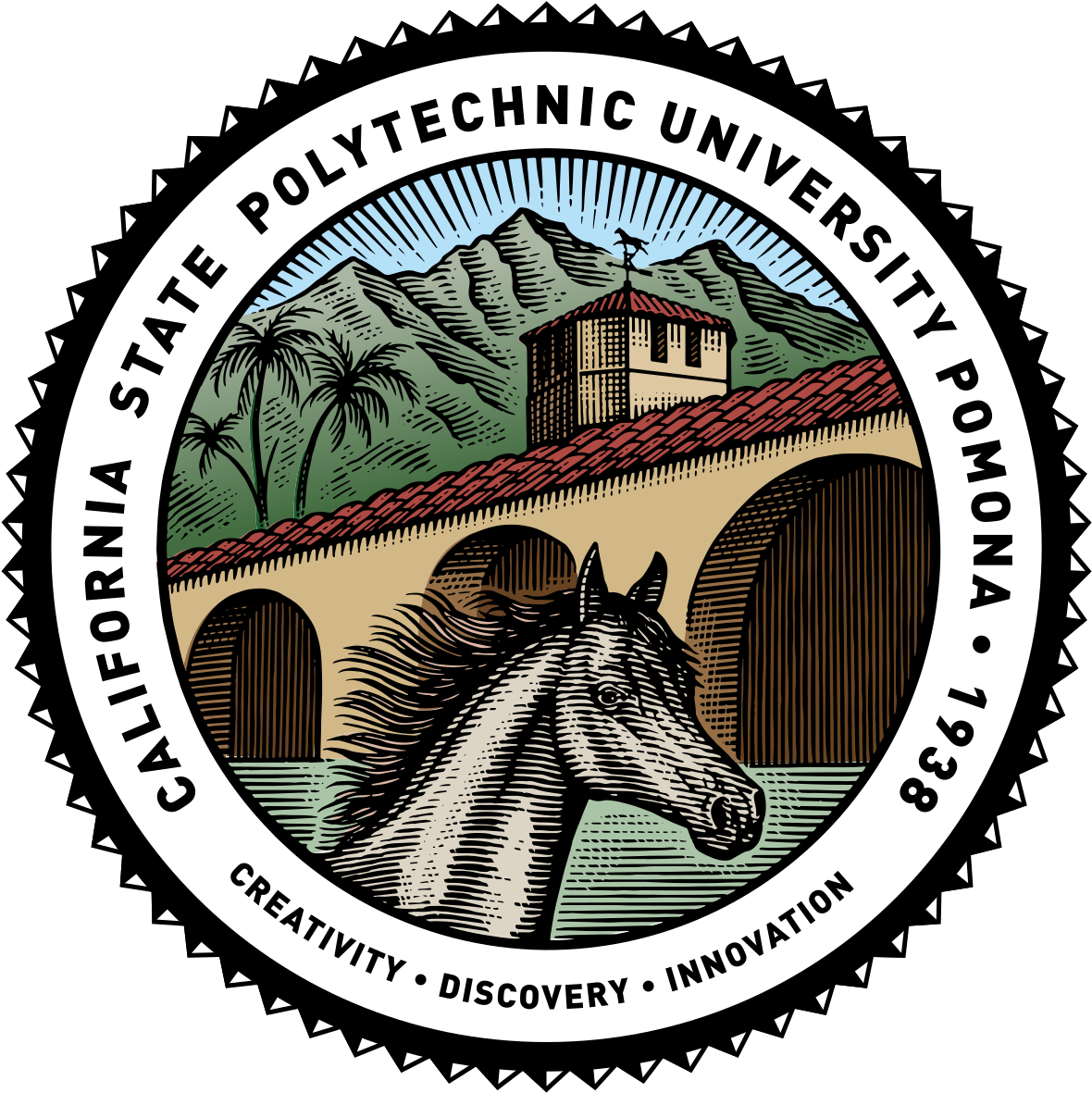 Cal Poly Pomona New Logo Clipart - Large Size Png Image - PikPng