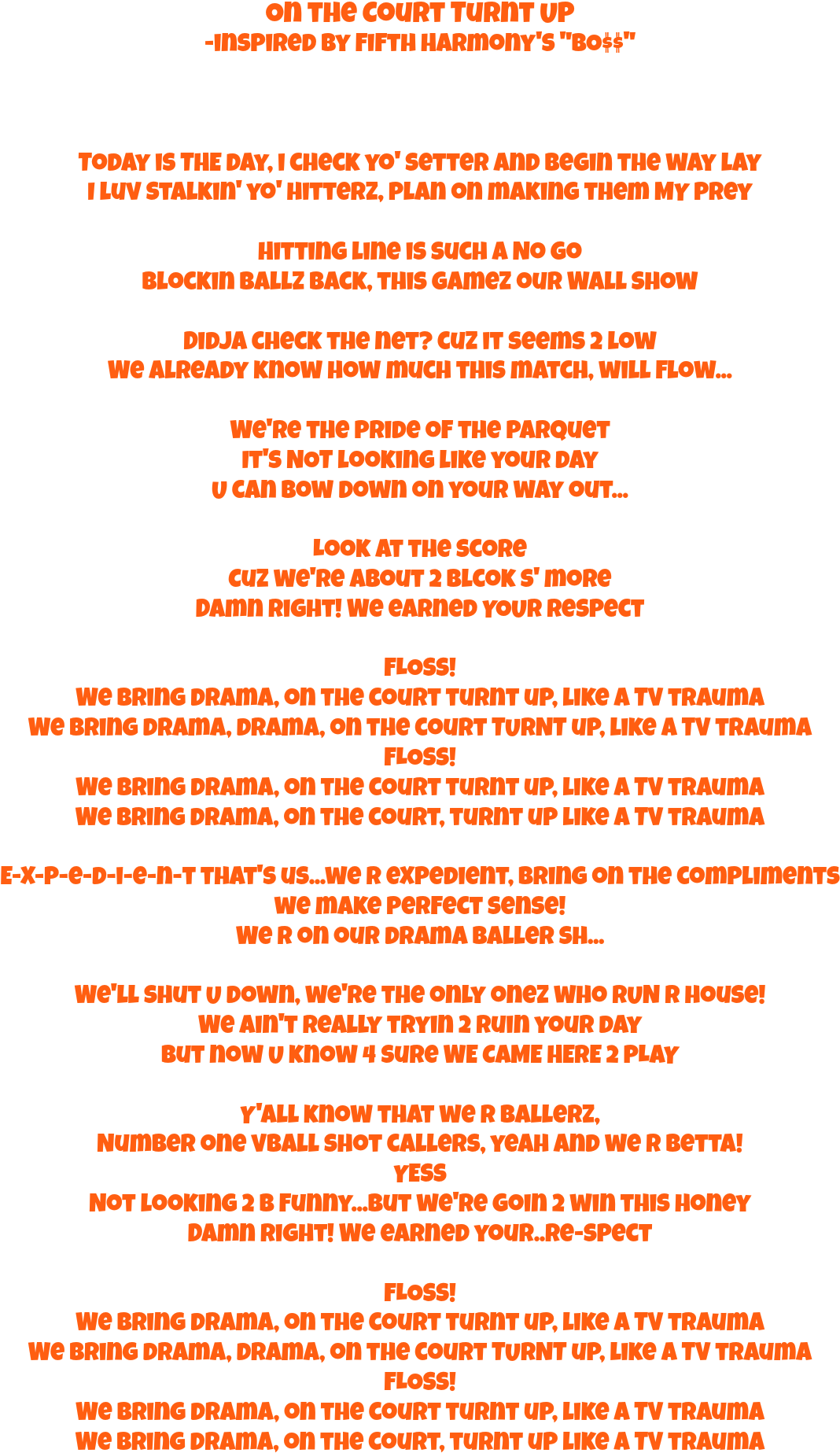 On The Court Turnt Up Volleybragswag Blocking Quotes - Printing Clipart ...