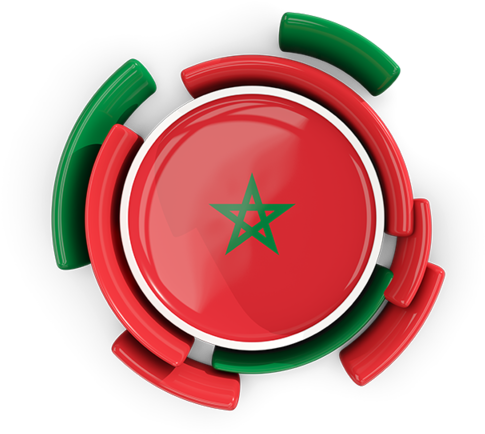 Flag Morocco Logo Png Clipart - Large Size Png Image - PikPng