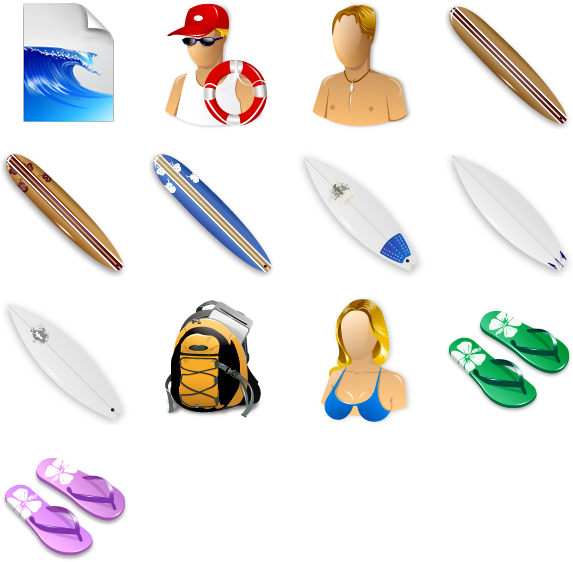 Search - Surf Icon Clipart - Large Size Png Image - PikPng