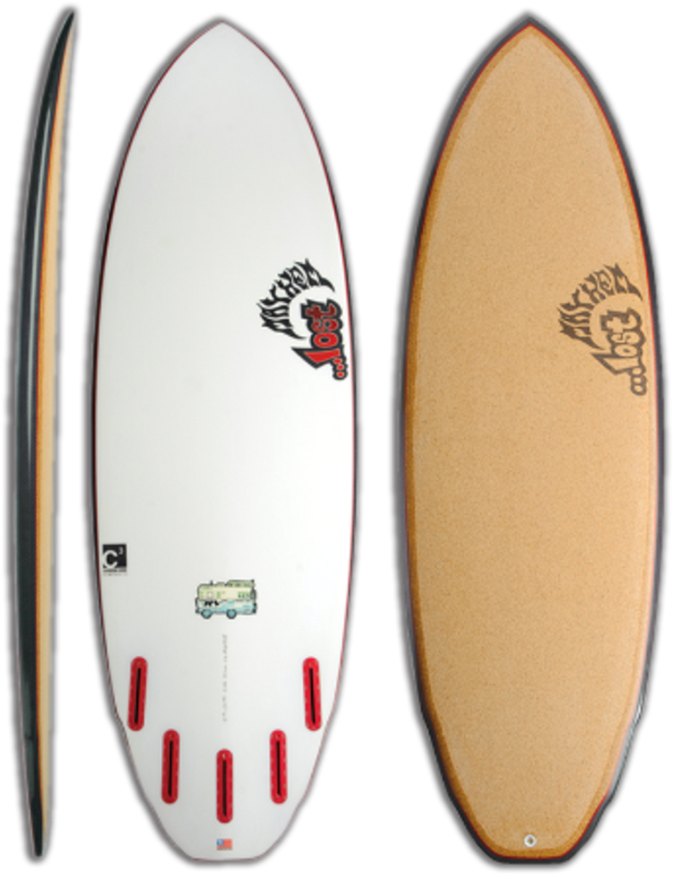 Lost Rv Surfboard Clipart - Large Size Png Image - PikPng