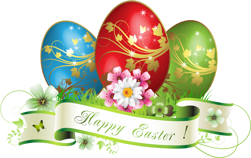 Easter Cards Vector Free Clipart - Large Size Png Image - PikPng