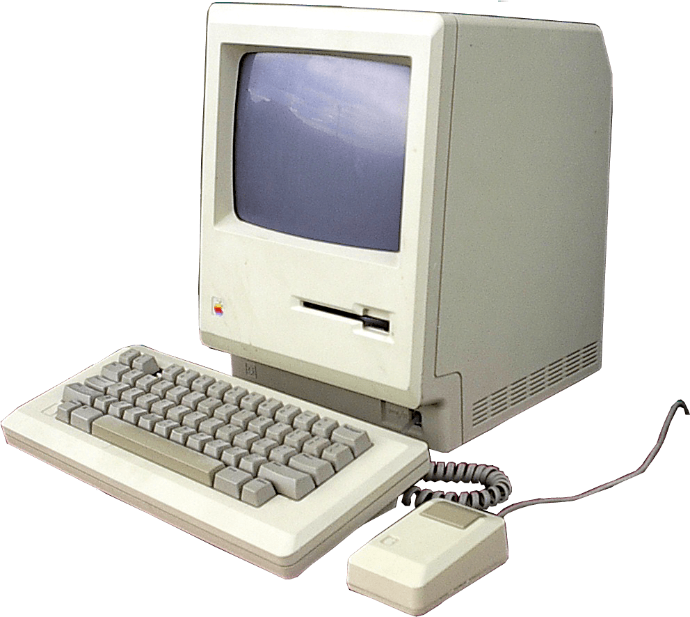 Mac Vintage Computer - Vintage Computer Png Clipart - Large Size Png ...