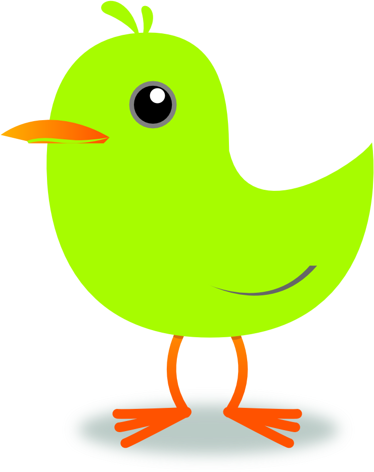 Tweet Bird Clipart - Clip Art Bird Singing - Png Download - Large Size ...
