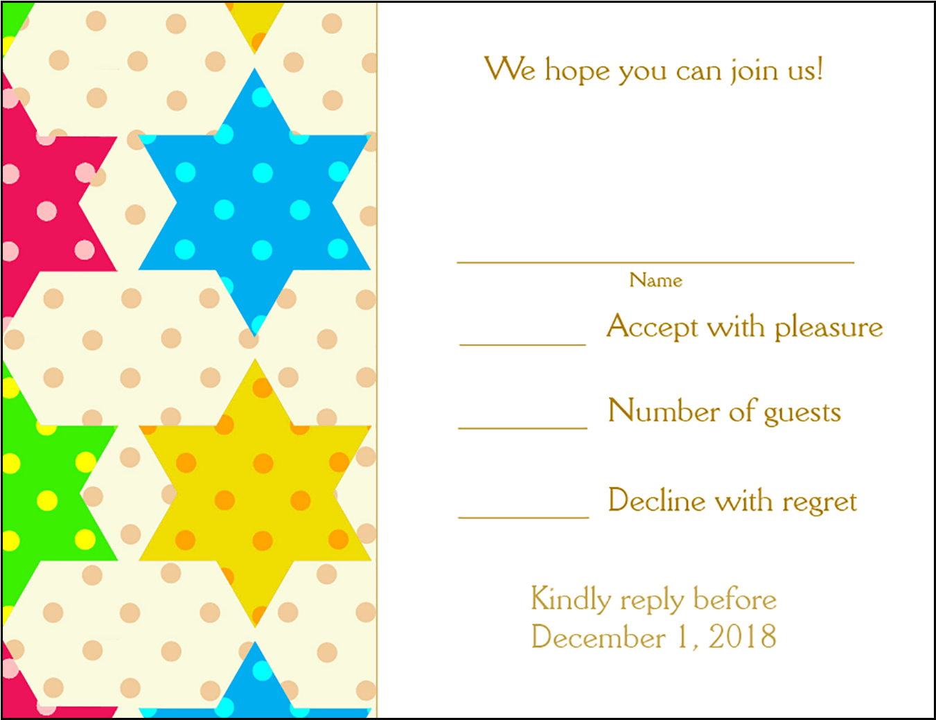 Response Card - Graphic Design Clipart - Large Size Png Image - PikPng