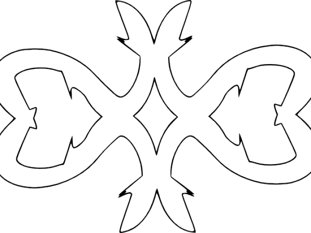 Decorative Border Clipart Outline - Clip Art Borders - Png Download ...