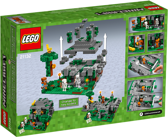 Download Lego Minecraft Jungle Temple Interior Clipart Png Download ...