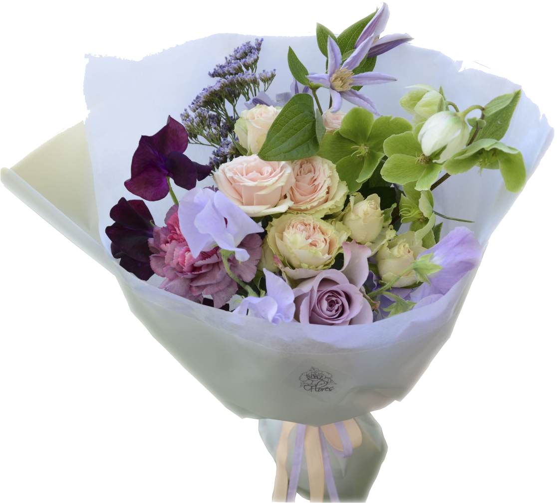 Spring Compliment Flower Shop Studio Flores - Bouquet Clipart - Large ...