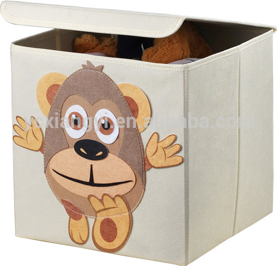 Download Foldable Kids' Toy Storage Bin Box - Cartoon Clipart Png ...