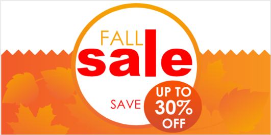 Download Fall Leaves White Circle Autumn Sale Savings Banners - Uggs ...