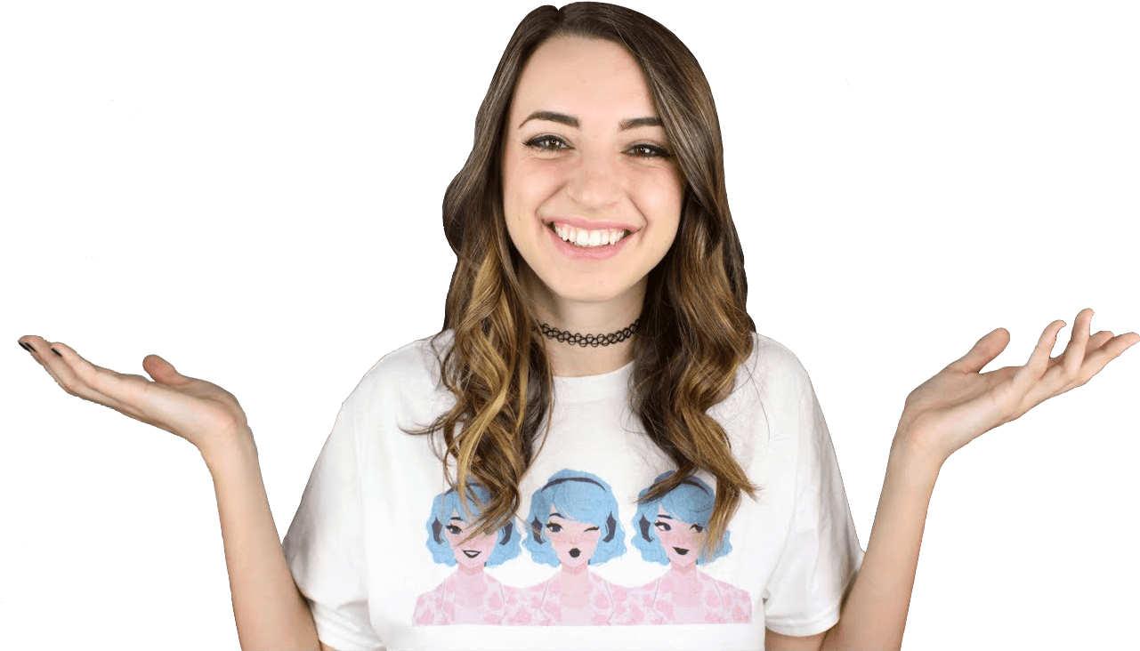 Download Live Streamer Gibi - Girl Clipart Png Download - PikPng