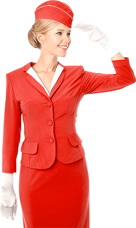 Air Hostess Png Clipart - Large Size Png Image - PikPng