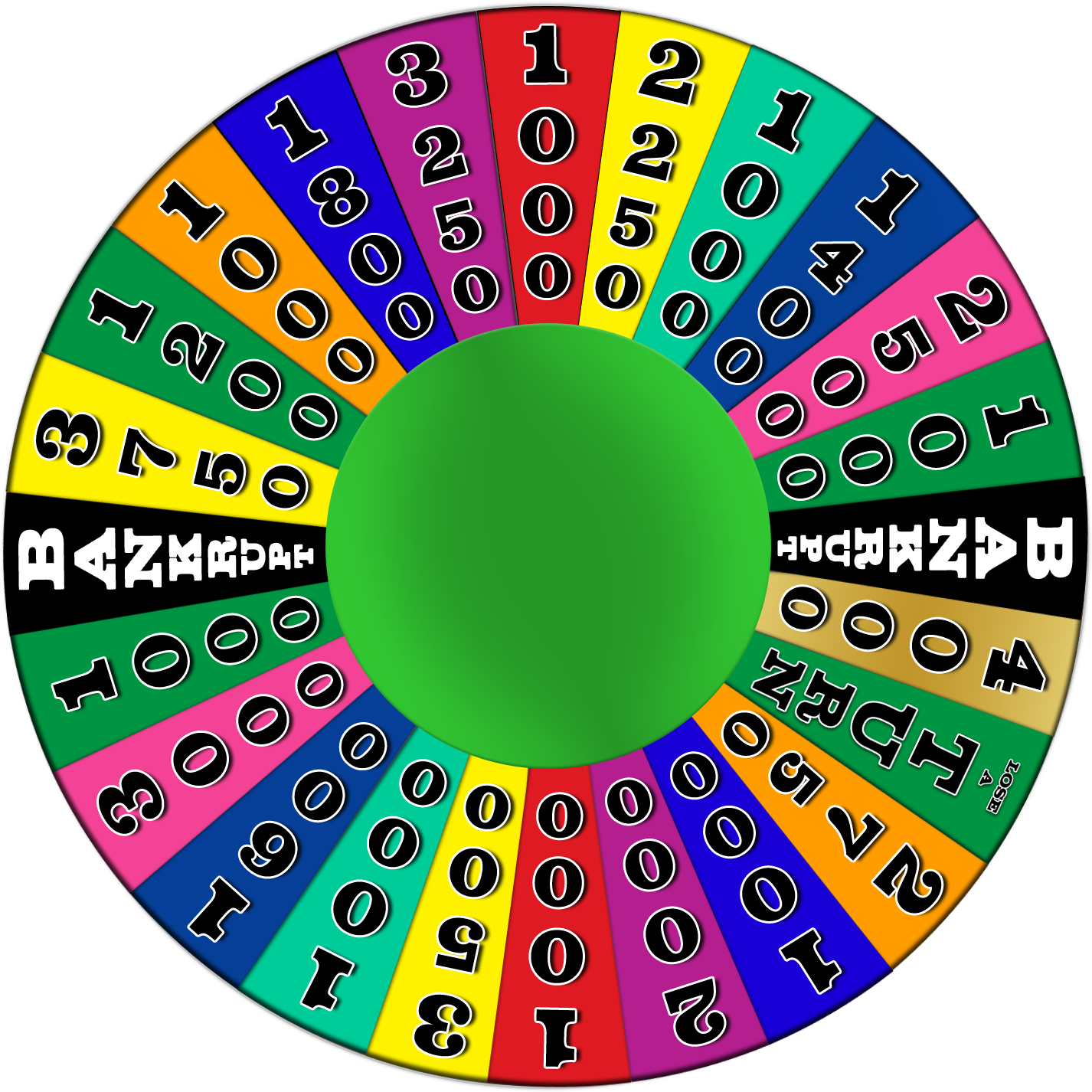 Download File - Wheeloffortune2 - Wheel Of Fortune Wheel Transparent ...