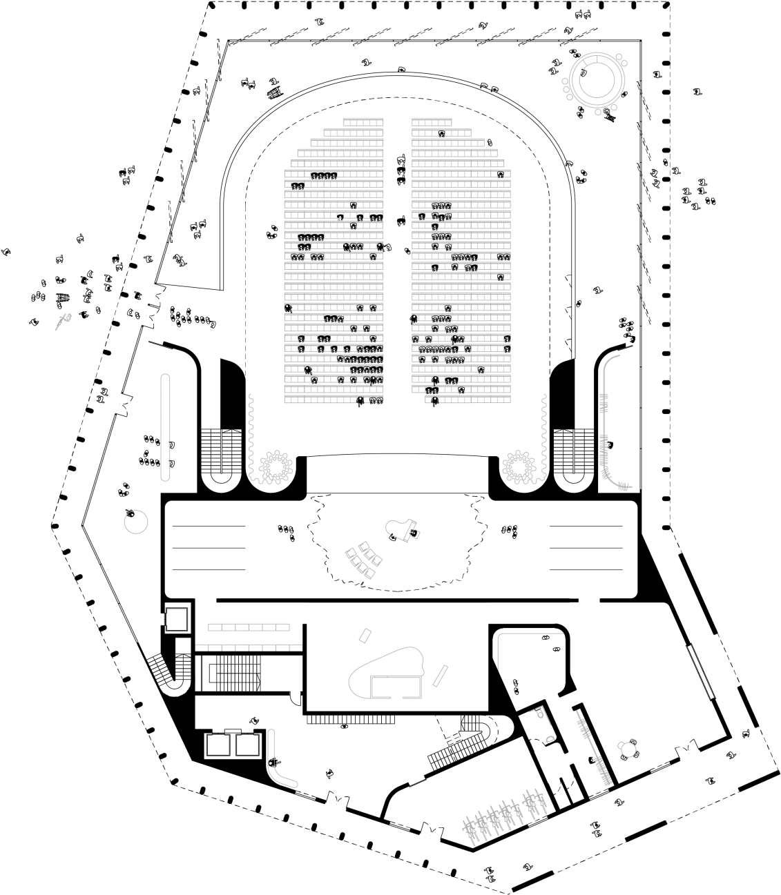 Ryde Civic Stage - Floor Plan Clipart - Large Size Png Image - PikPng