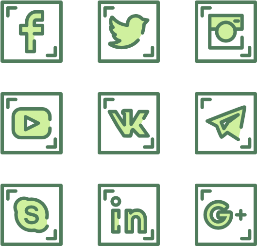 Social Media - Icon Social Network Red Clipart - Large Size Png Image ...