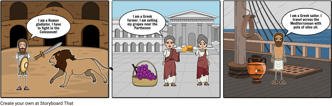 Greece & Rome - Cartoon Clipart - Large Size Png Image - PikPng