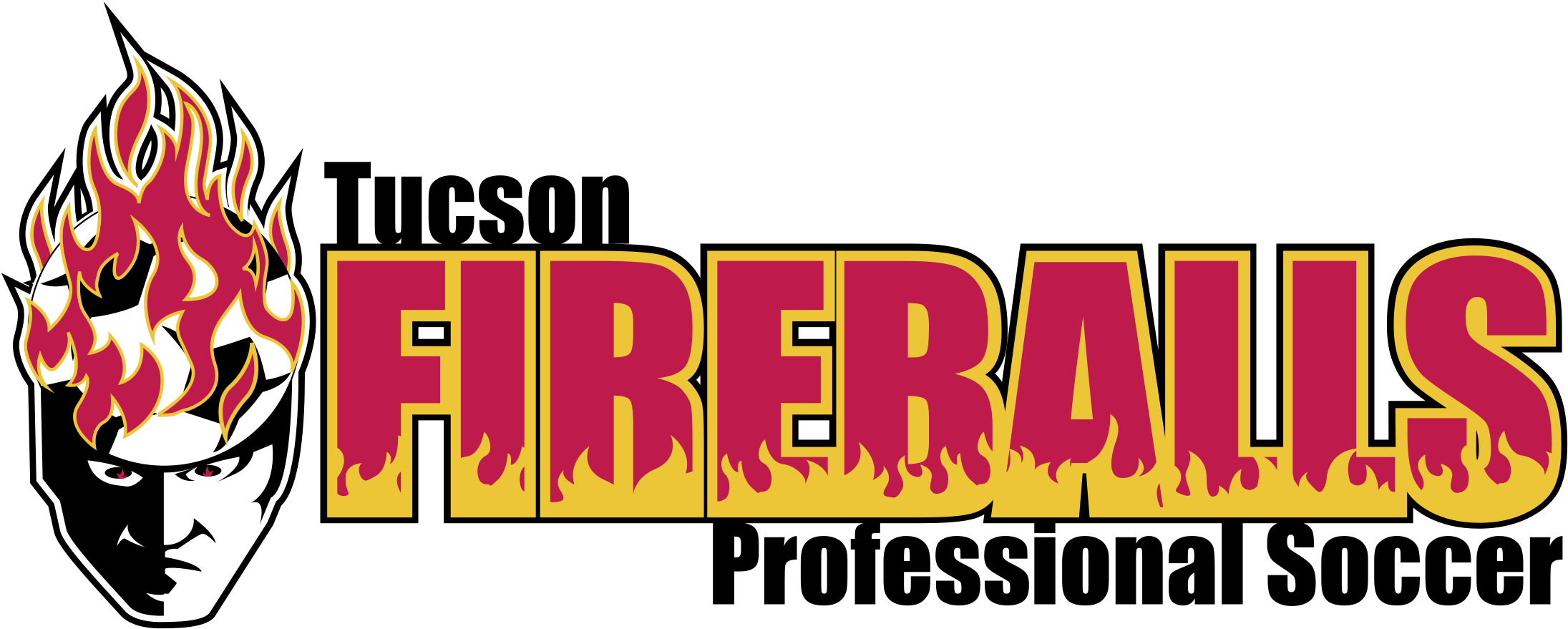 Tucson Fireballs Logo Png Transparent - Graphic Design Clipart - Large ...