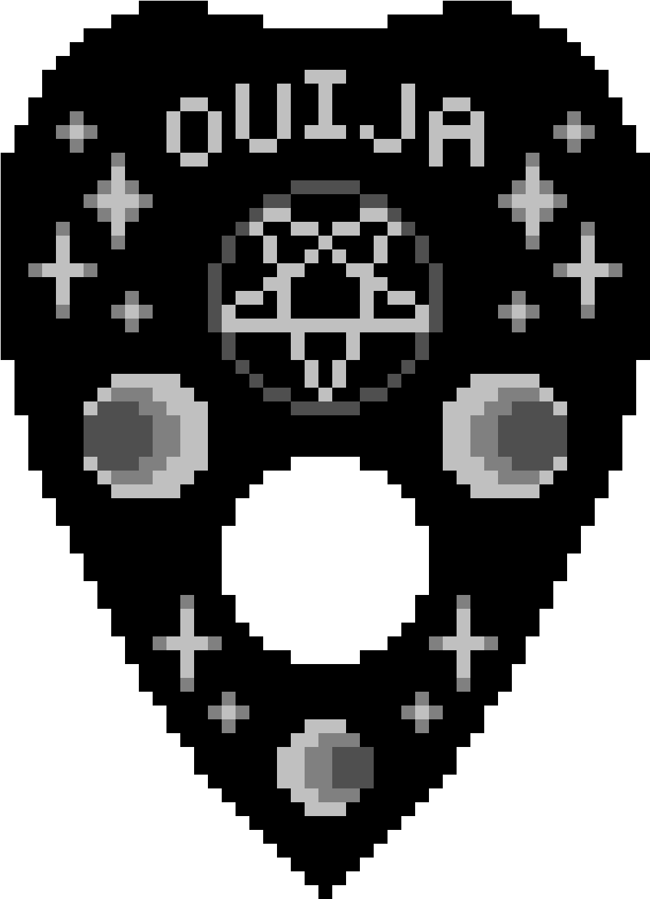 Ouija Planchette - Transparent Planchette Ouija Board Clipart - Large ...