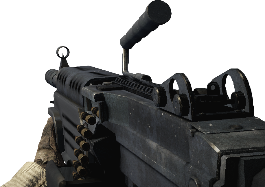 M249 Bad Company 2 Clipart - Large Size Png Image - PikPng