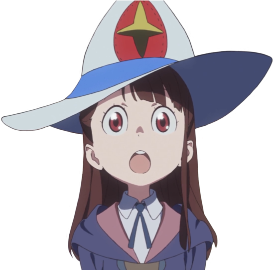 Akko Sticker - Akko Little Witch Academia Render Clipart - Large Size ...