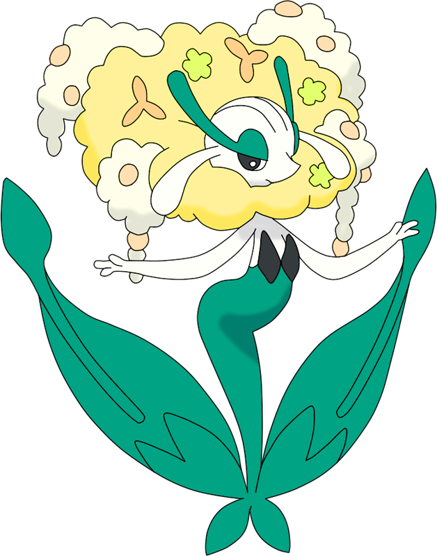 Pokemon 6605 Shiny Florges Yellow Pokedex - Pokemon Florges Yellow ...